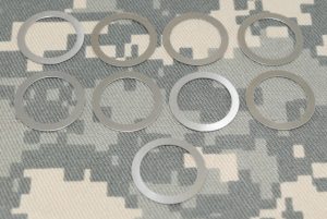 Barrel shims / Peel Washers