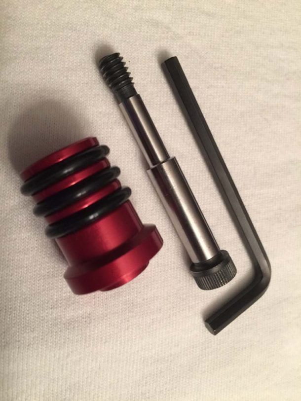 Hi Point O-ring Charging Handle Roller – red anodize | Down Range ...