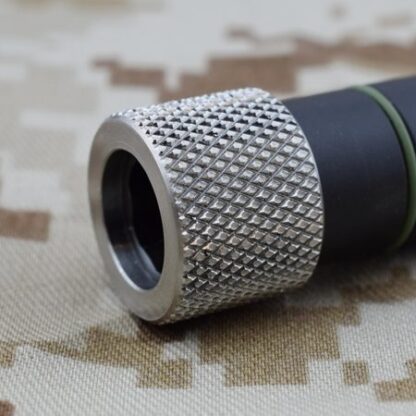 M16 x 1 Left Hand Barrel thread protector.45 ACP Stainless Made in USA ...