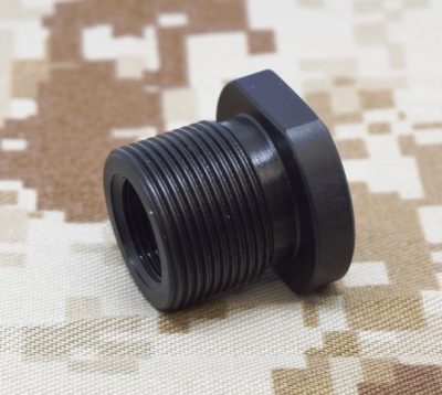 Metric Thread Adapter M14.5 X 1 Left hand to 9/16″ x 24 #4199