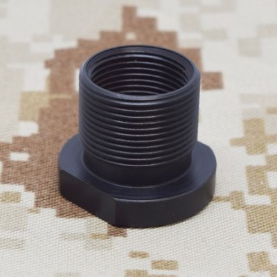 1/2 x 28 to 3/4 x 16 Barrel Thread Adapter Stainless #4073