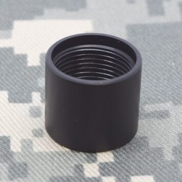 Standard barrel thread protector 5/8″ x 24 thread smooth finish 5/8″ long