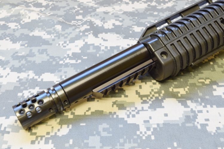 Hi Point Holes Muzzle Brake and Barrel Shroud With Lower Picatinny Rail ...