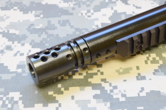 Hi Point Holes Muzzle Brake and Barrel Shroud With Lower Picatinny Rail ...