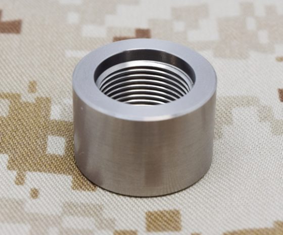 5/8″ x 24 Bull Barrel Thread Protector .930 dia. Stainless 5/8″ Long ...