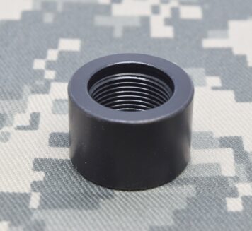 5/8″ X 24 Bull Barrel Thread Protector .930 dia. Black 5/8″ Long Smooth ...