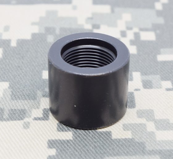 5/8″ X 24 Bull Barrel Thread Protector .930 dia. Black 3/4″ Long Smooth ...