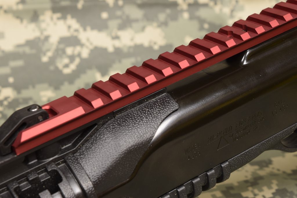 Hi Point 1095 4095 TS 4595 TS Aluminium Picatinny Rail Red